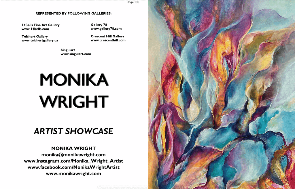 Feature in Arabella Magazine ~ Monika Wright